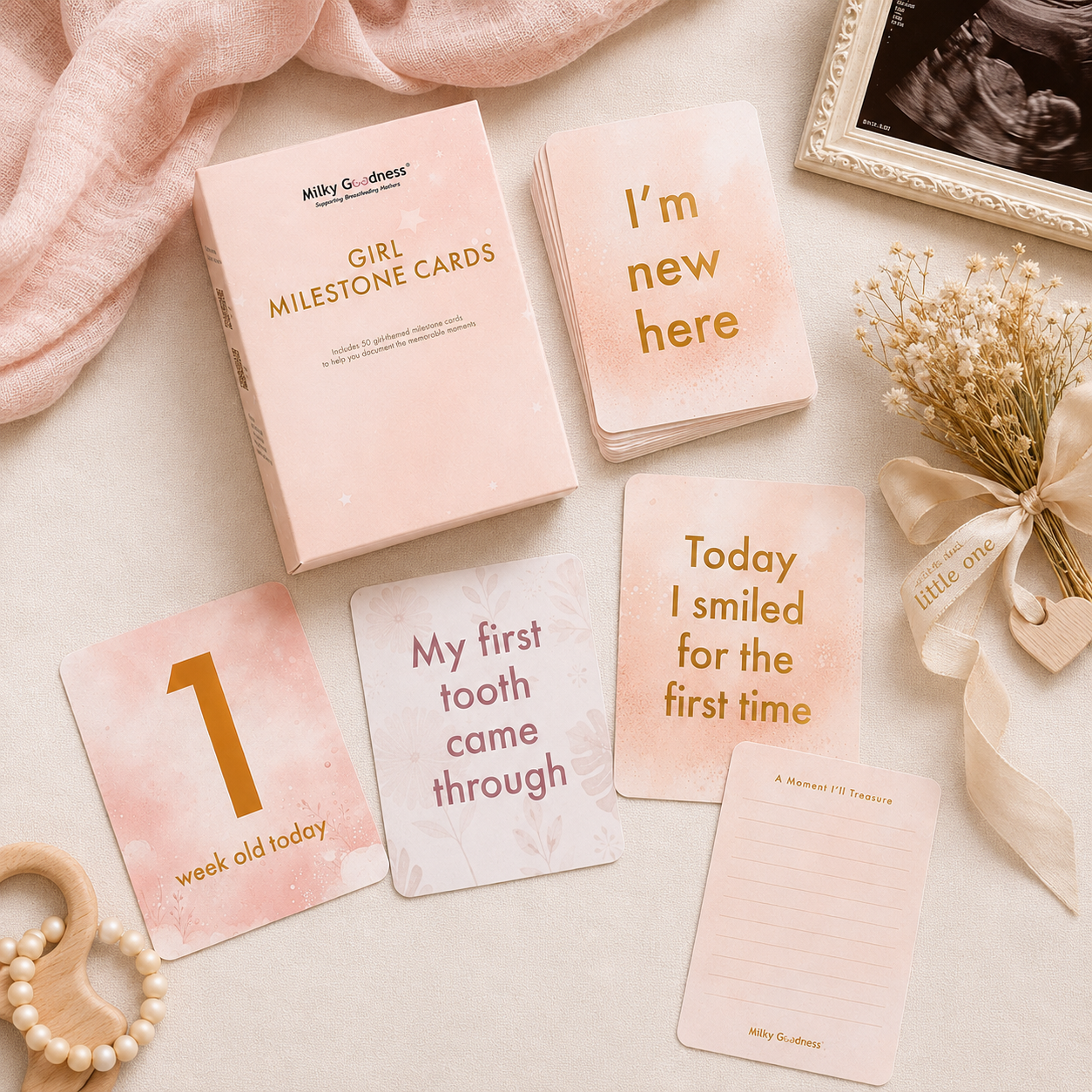 Neutral Themed Milestone Cards neutral-themed-milestone-cards
